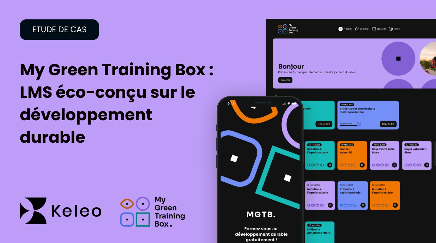 My Green Training Box, plateforme de formation éco-conçue sur le ...