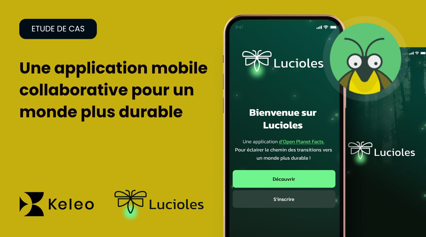 Lucioles, application mobile collaborative pour un monde plus durable